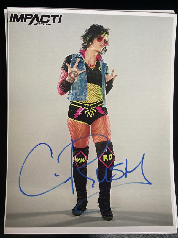 Courtney Rush Signed 8×10 (V2) | DemonXBunny