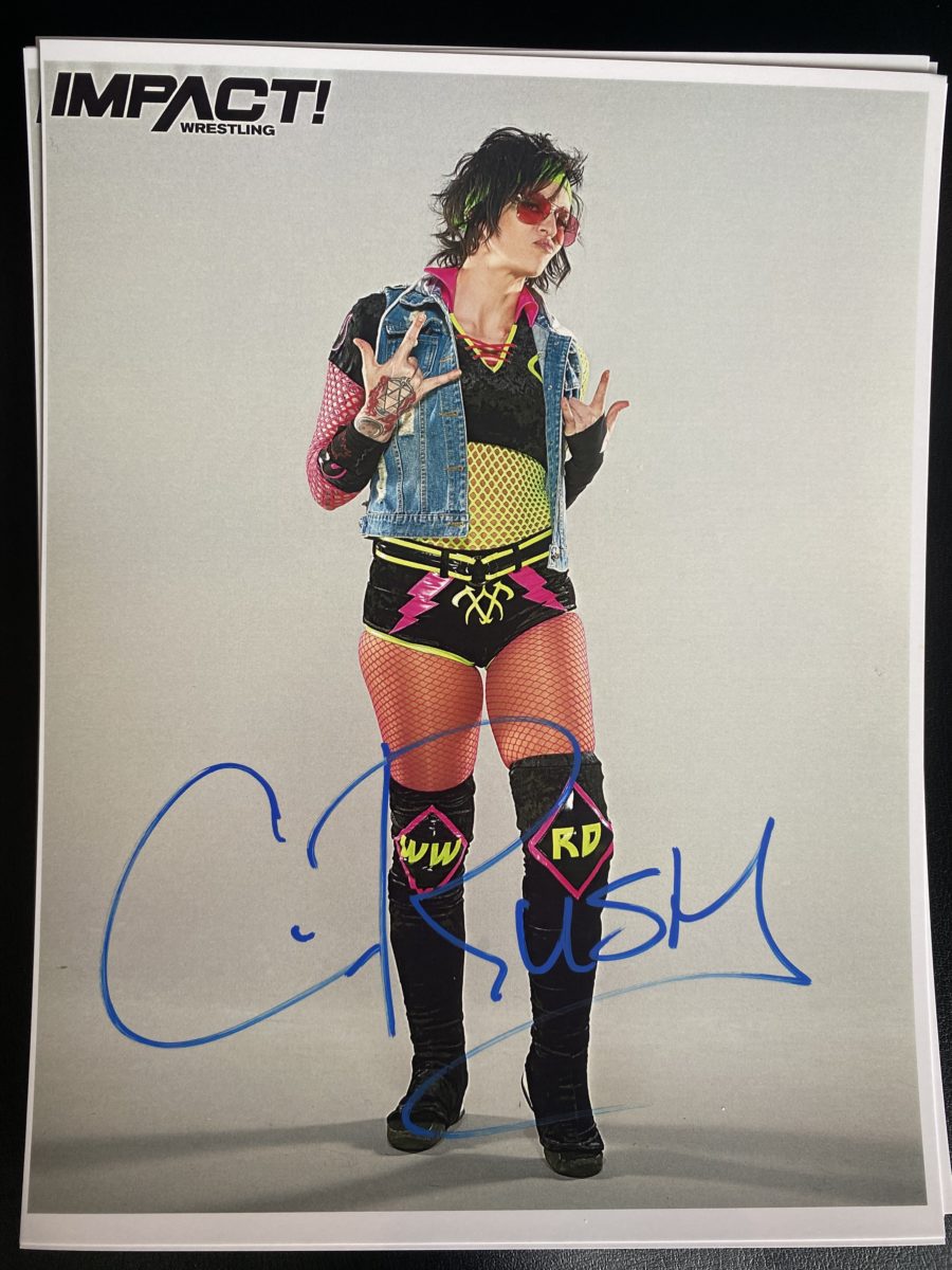 Courtney Rush Signed 8×10 (V2) | DemonXBunny