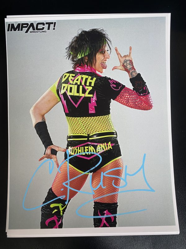 Courtney Rush Signed 8×10 (V4) | DemonXBunny